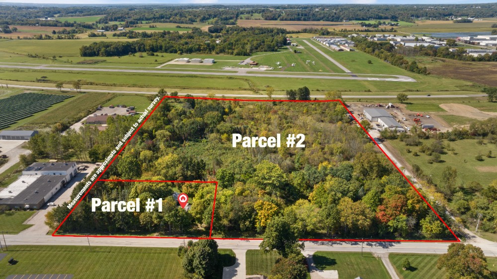 16.5 Acres In 2 Parcels - Zoned I-1