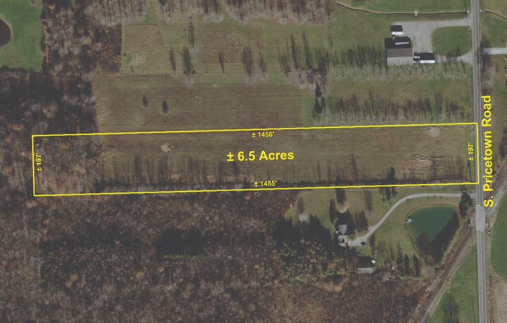 6.47 Acres – Mostly Open Land