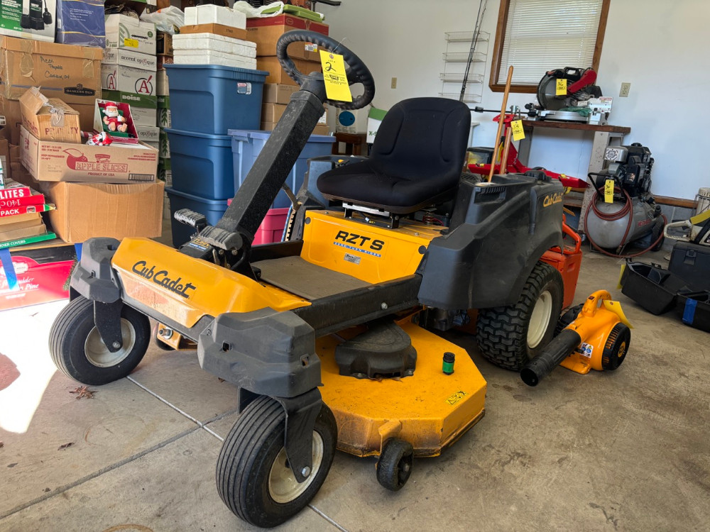 Cub Cadet Zero Turn Mower, Lawn Equipment, Tools Furniture, Antiques ...