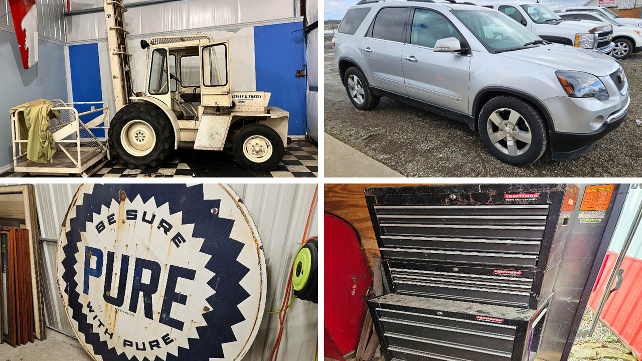 County Auction Monthly Consignment - April 2025
