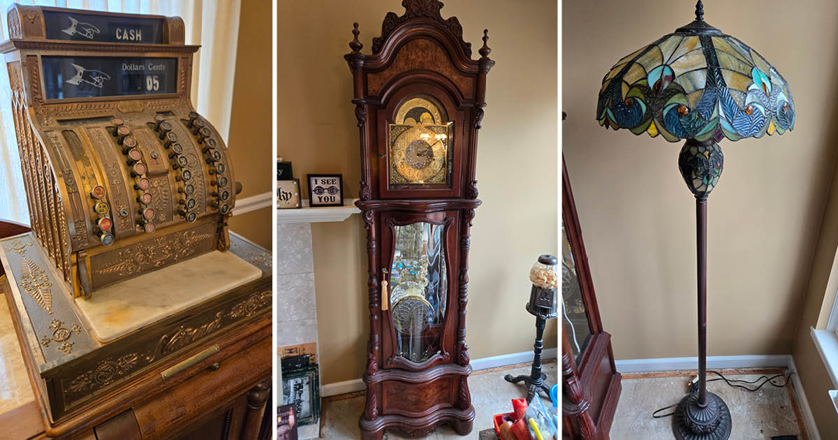 Antiques, Collectibles, Quality Furniture, Costume Jewelry