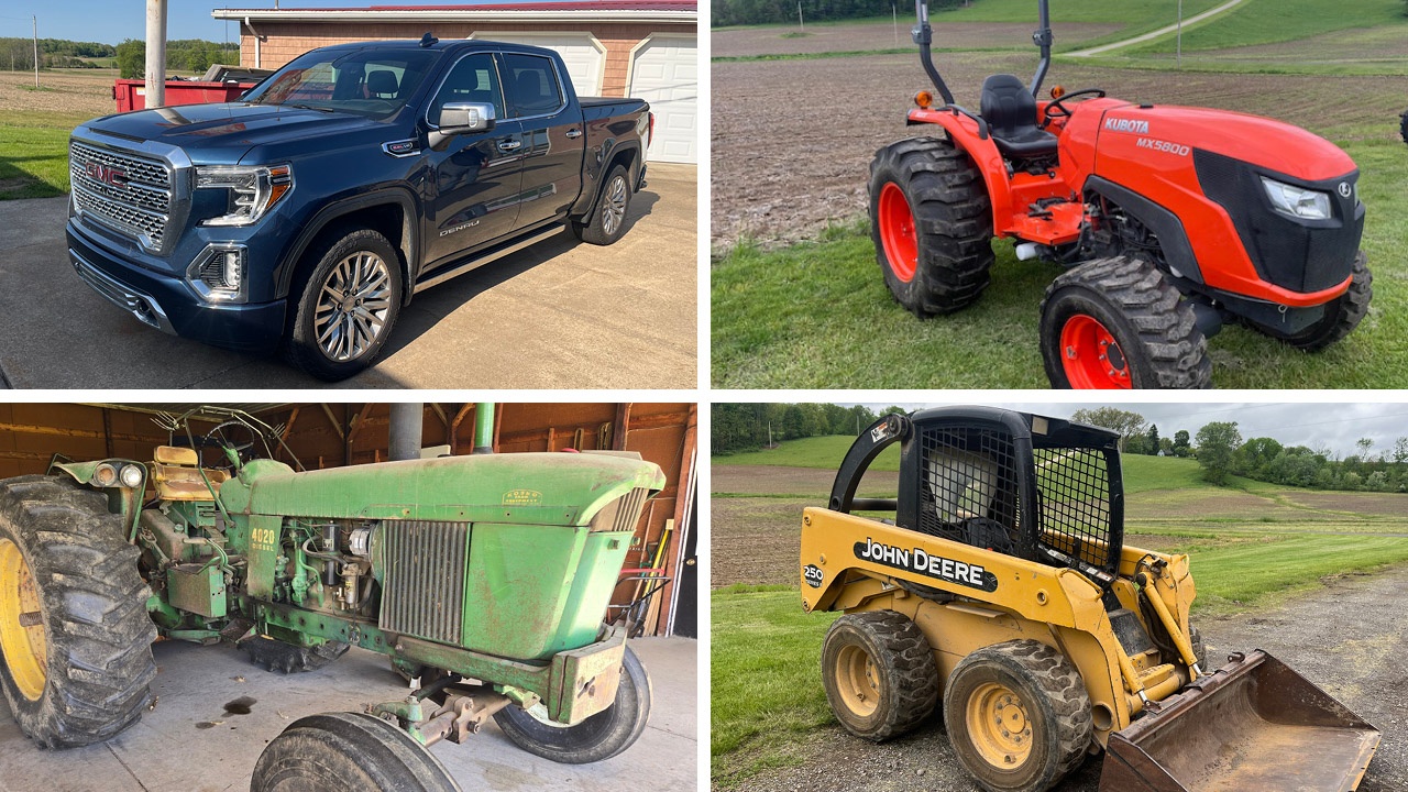 GMC Denali, John Deere & Kubota Tractors | Foltz Estate