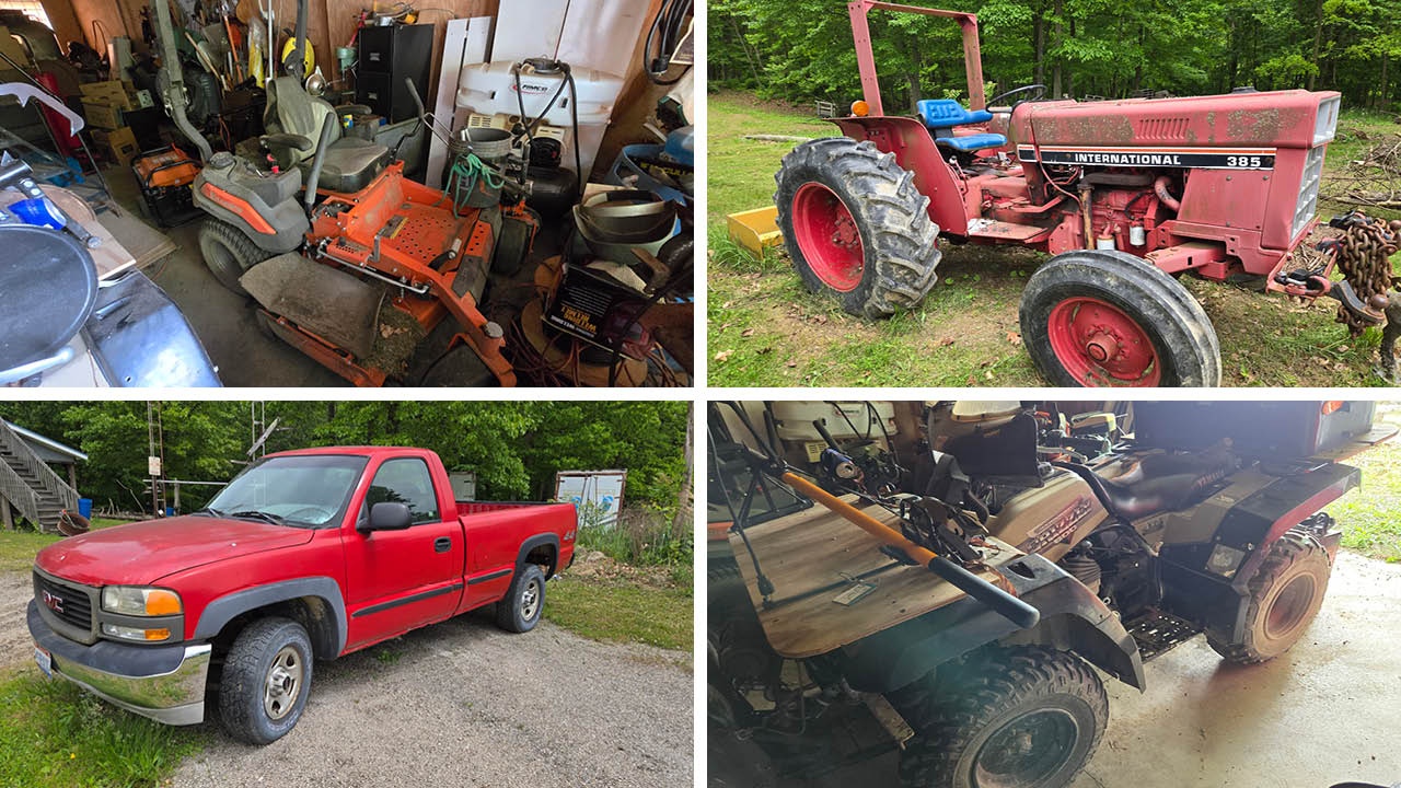 Public Auction Sale: Truck, Zero Turn, Tractor, ATV, Harley - East ...