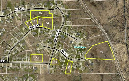 9 Vacant Lots Stonegate Development Streetsboro OH