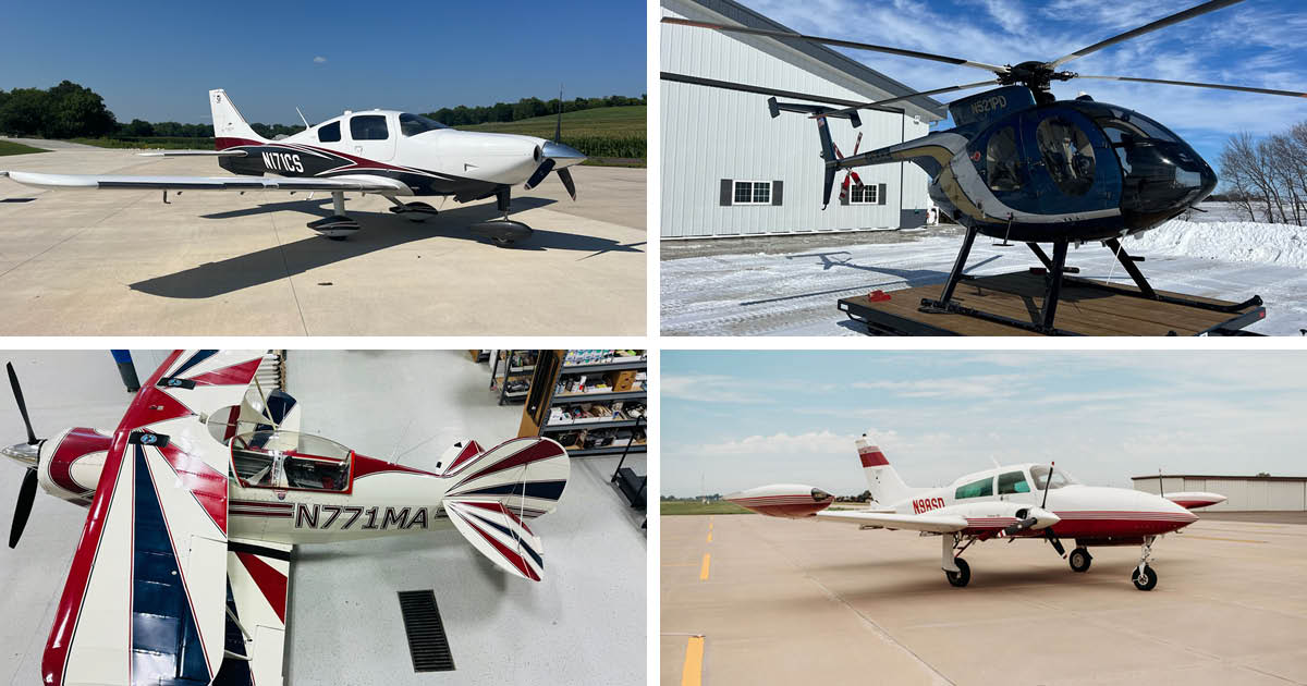Aircraft Consignment Event | Cessna, MD 500E, Pitts