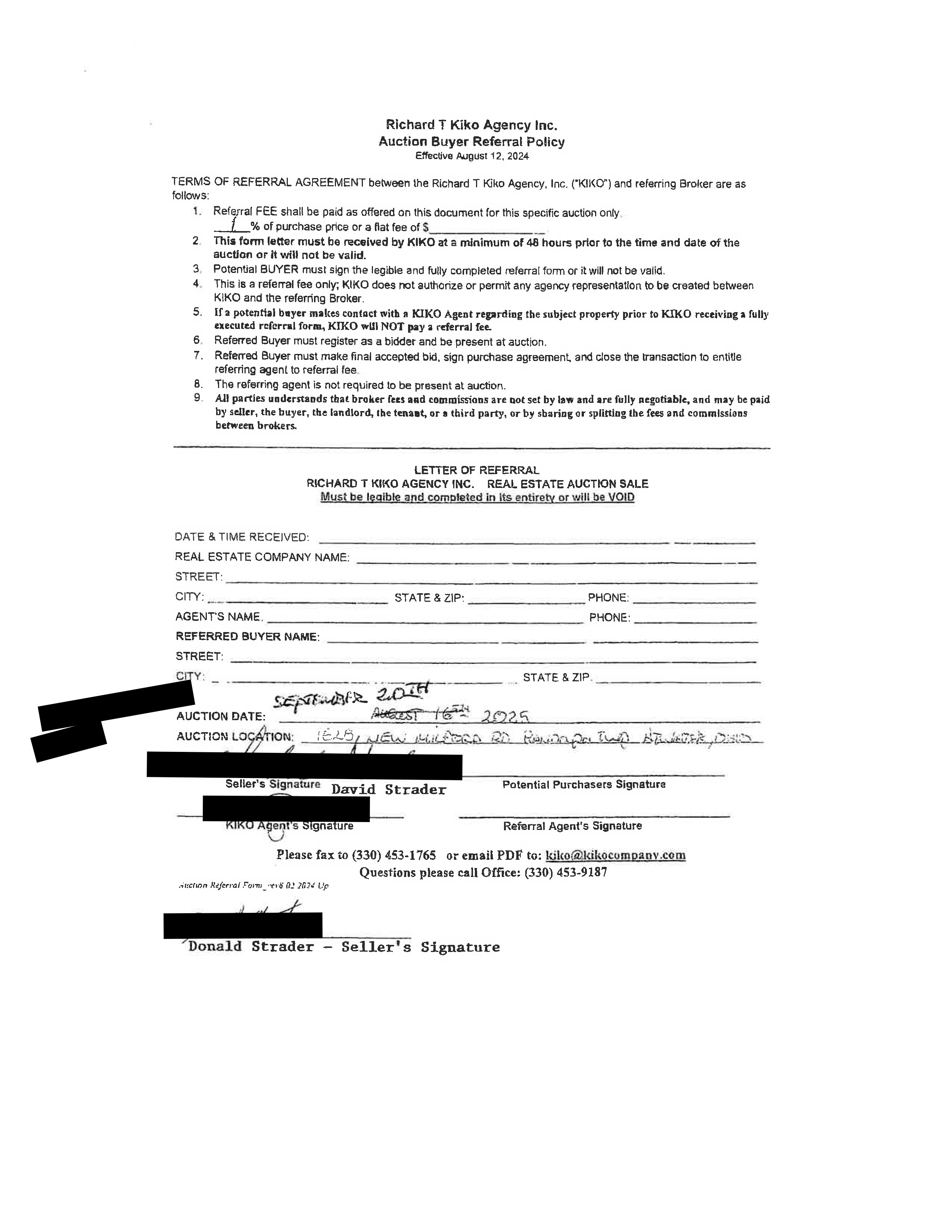 Strader Estate: 53.6-Acre Farm, Atwater OH - 2 Parcels