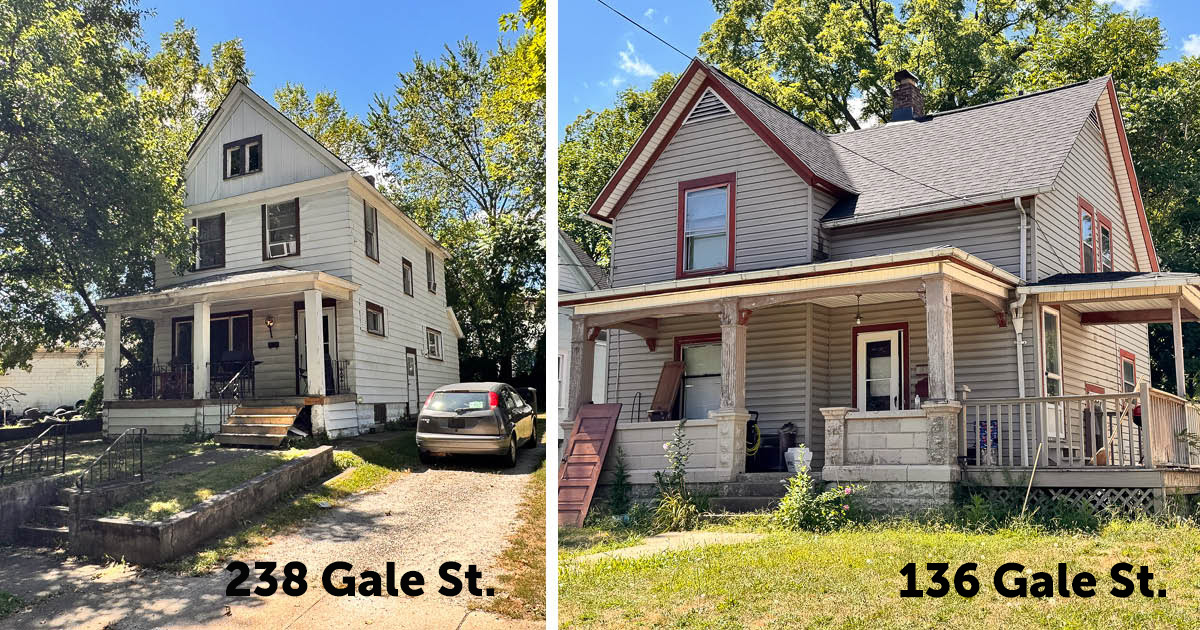 Two Single Family Income Producing Properties