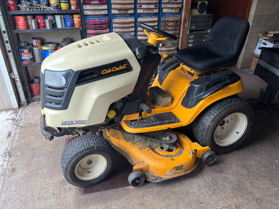 Cub Cadet Mower, Tire Changer, Antiques & Household Items