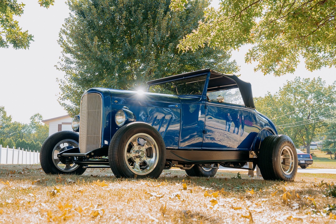 1930 Ford Roadster Custom Street Rod - Metallic Blue