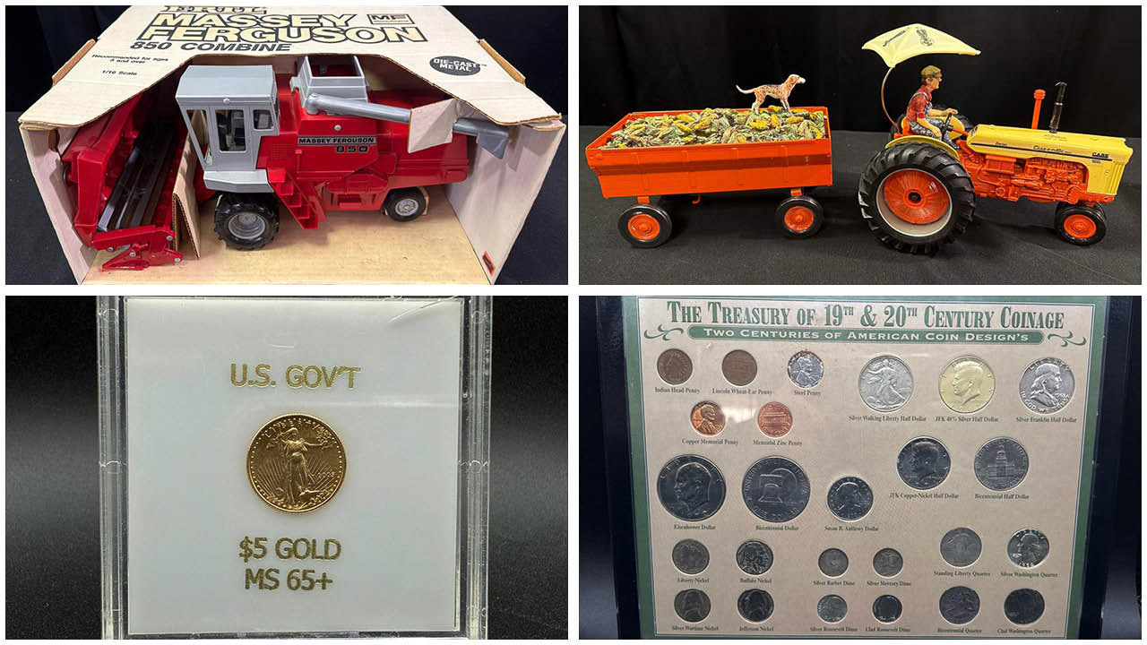 Farm Toy & Gold/Silver Collection