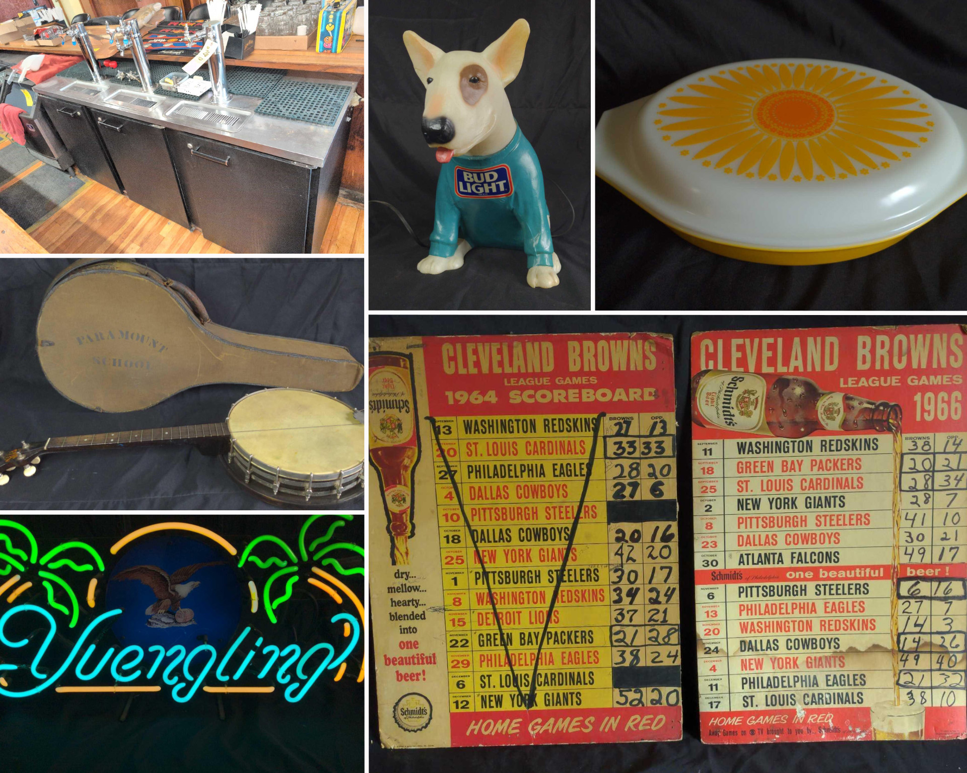 Former Al's Tavern Retirement: Bar Equipment, Beer Signs
