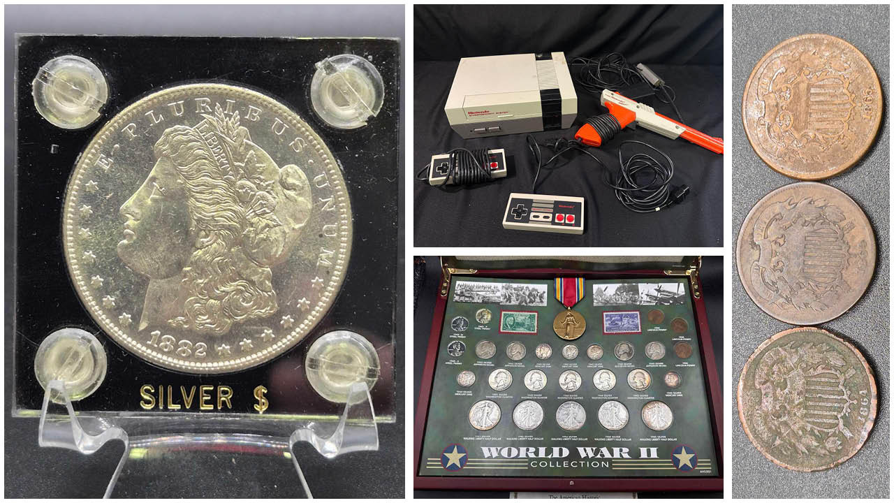 Public Auction Sale: Vintage Video Games & Consoles, Coin Collection, A ...
